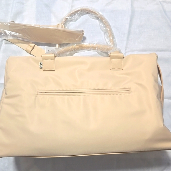 BEIS | Bags | The Beis Commuter Duffle In Beige | Poshmark